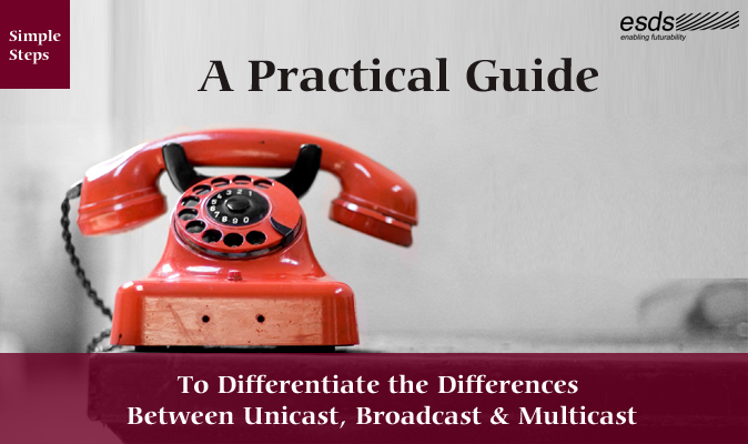 Difference Between Unicast Broadcast And Multicast Esds Blog