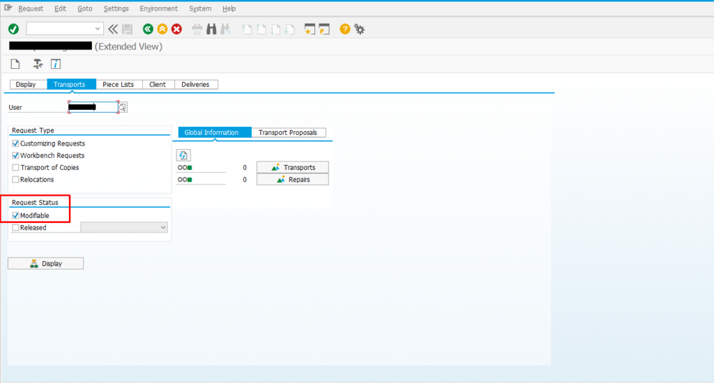 What is Transport request in SAP | SAP Transport Request