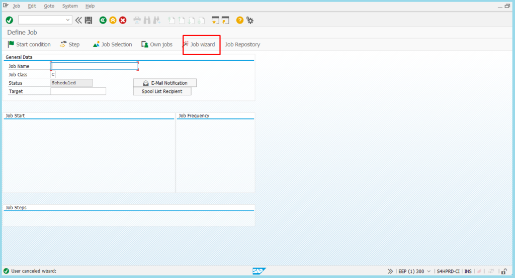 How To Schedule Background Job In Sap Sap Background Job Esds