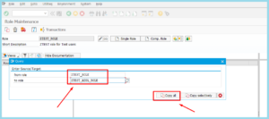 How to Create & Copy user role in SAP system? | ESDS