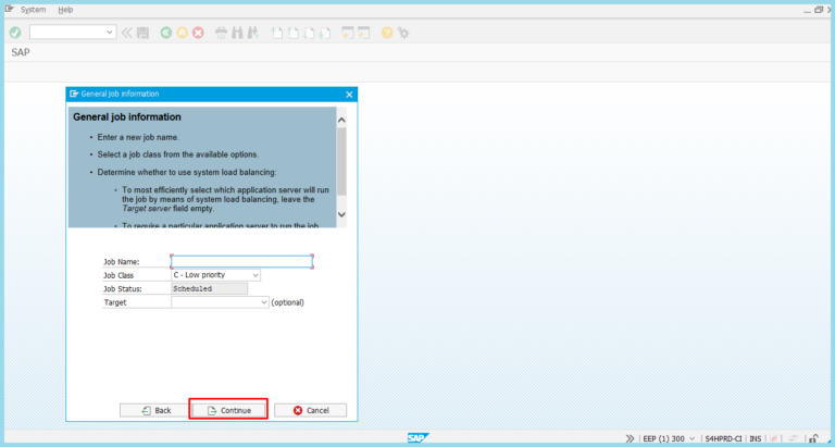 How to schedule background job in SAP| SAP Background Job | ESDS