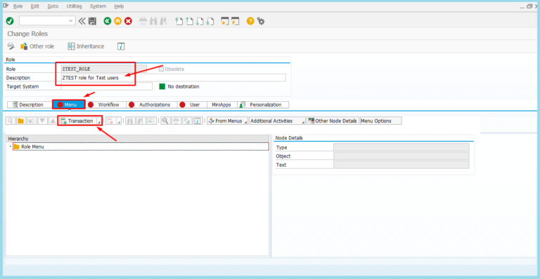 How to Create & Copy user role in SAP system? | ESDS